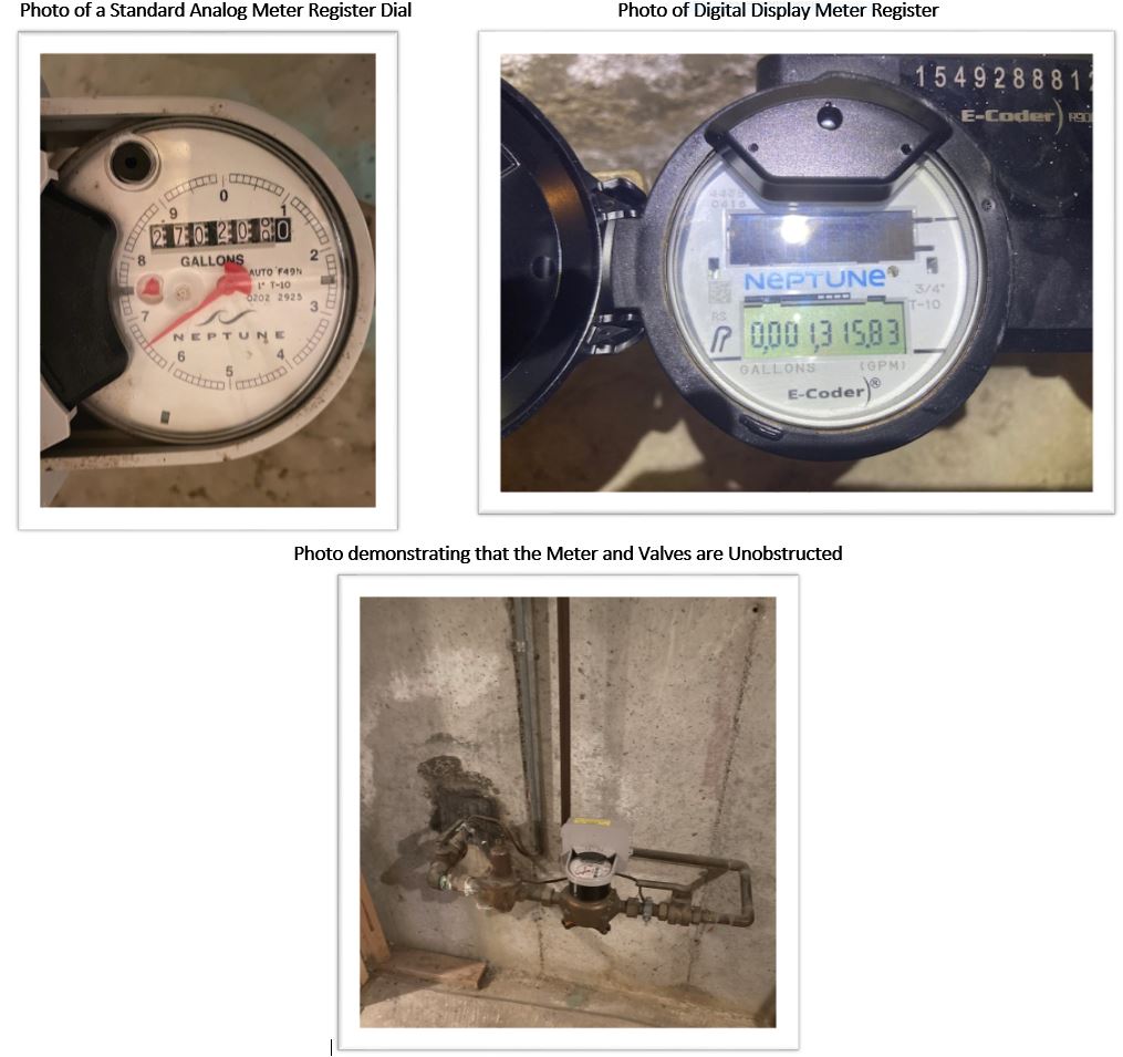 Final Meter Reading – Sudbury Water District